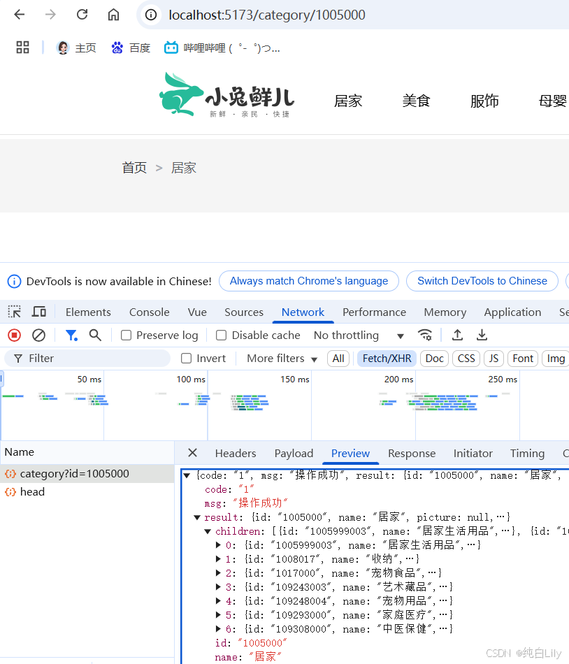 Day03 Vue小兔鲜项目实战-CSDN博客