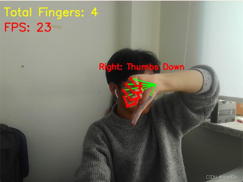 OpenCV+mediapipe实现——手势识别（比心特效）_mediapipe手势识别-CSDN博客
