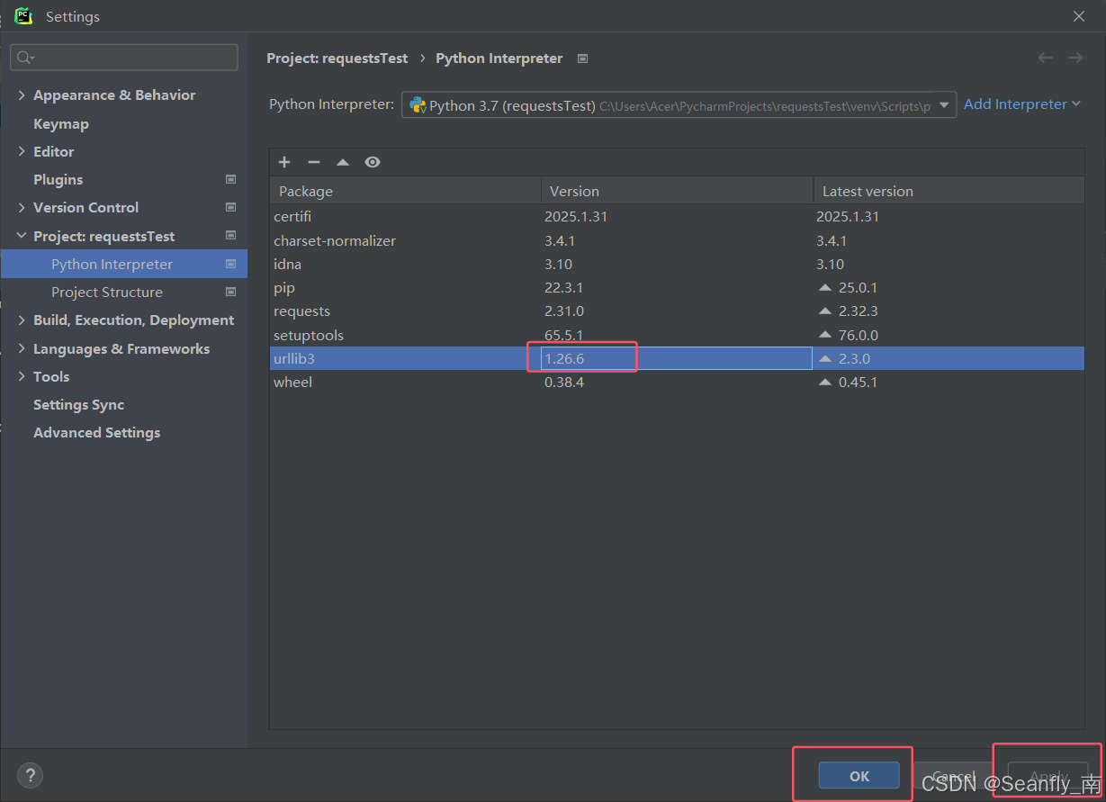 Python自动化遇到：urllib3 v2.0 only supports OpenSSL 1.1.1+, currently the ‘ssl‘ module is compiled ...