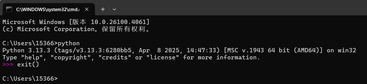 第一章 安装 Python 解释器_python-3.13.5-amd64.exe-CSDN博客