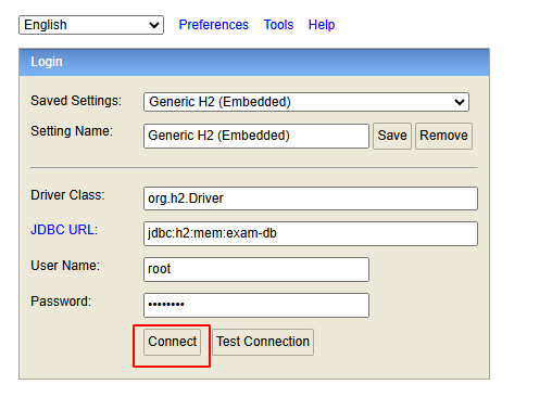 SpringBoot集成H2 Console管理界面_h2-console-CSDN博客