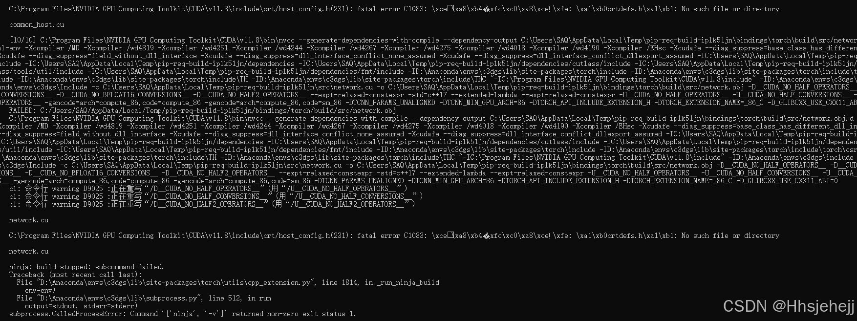 安装tiny_cuda_tinycudann安装-CSDN博客