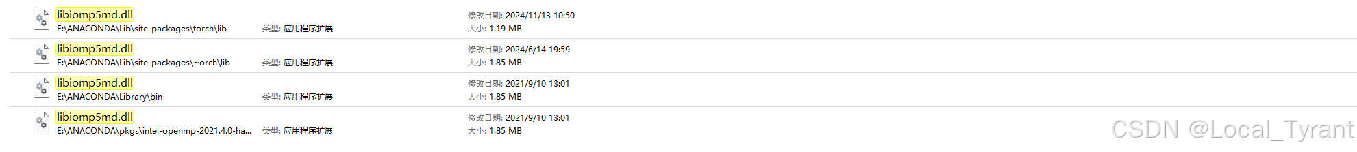 OMP: Error #15: Initializing libiomp5md.dll, but found libiomp5md.dll already initialized._omp ...