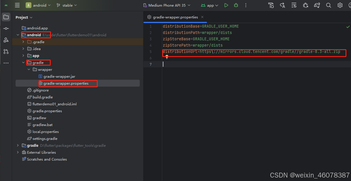ERROR: Could not install Gradle distribution from ‘https://services.gradle.org/distributions ...