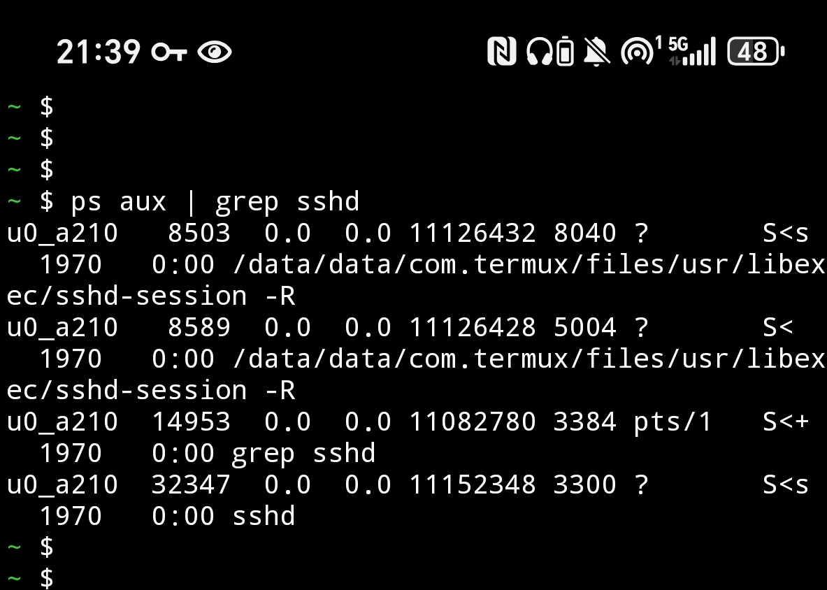 安卓手机 Termux SSH 服务配置及远程登录记录_termux开启ssh-CSDN博客