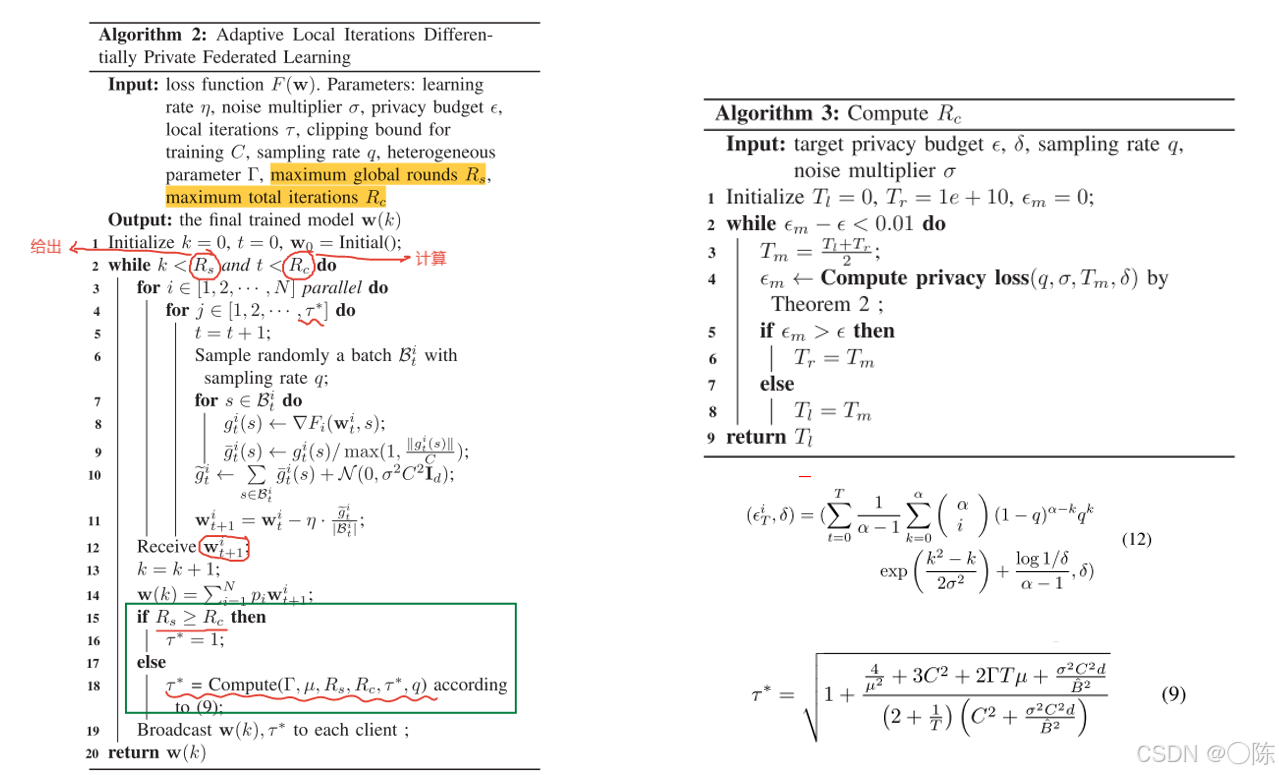 论文分享ALI-DPFL: Differentially Private FederatedLearning with Adaptive Local Iterations_dp-pfed ...