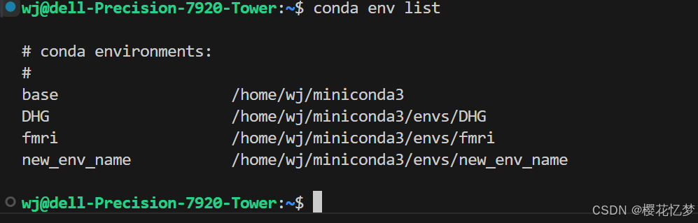 conda的使用步骤_conda list env-CSDN博客
