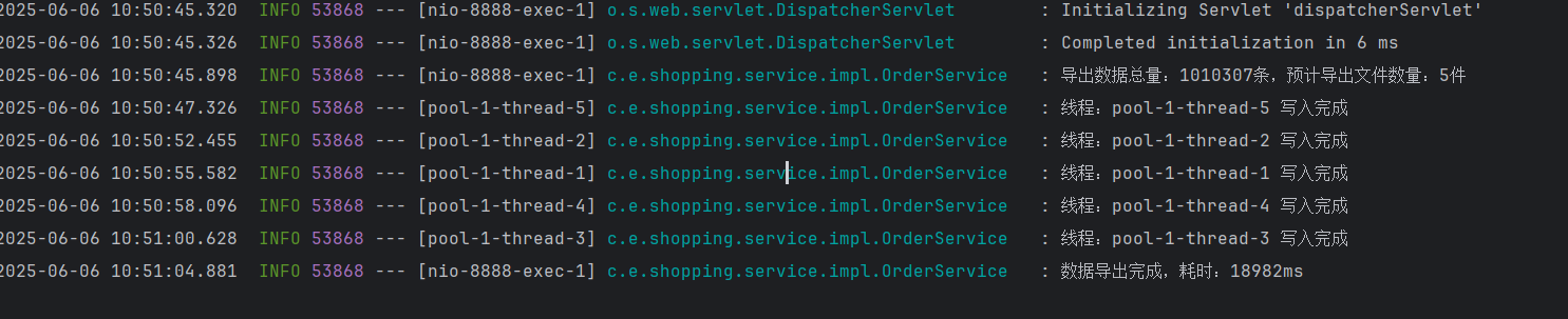 Java 使用easyexcel线程池异步导出数据（百万数据）easyexcel异步导出海量数据 Csdn博客