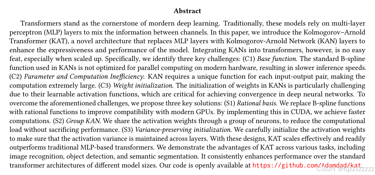 关于KAN（Kolmogorov-Arnold Networks）的小小调研_kolmogorov-arnold networks (kans) for time series -CSDN博客