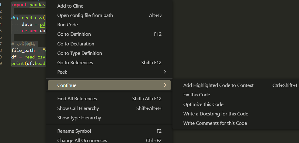 DeepSeek在vscode加Continue插件使用_vscode continue deepseek-CSDN博客