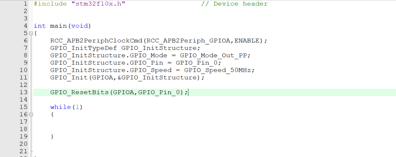 Stm32教程:gpio初始化操作和使能蜂鸣器实例(基于stm32f103c8t6最小系统板)详细教程stm32 Gpio初始化程序