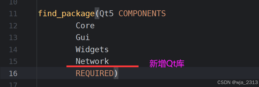 CMake文件中添加Qt Network库_cmake qt network-CSDN博客