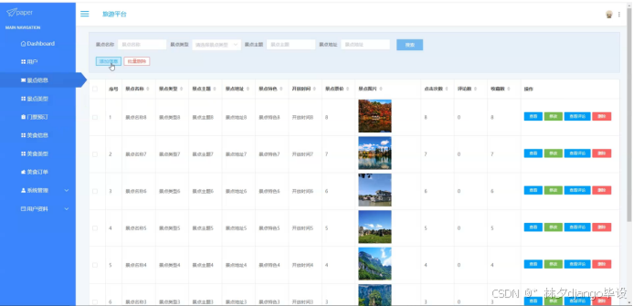 计算机毕设springboot旅游平台 基于springboot的智慧旅游服务平台设计与实现 Springboot框架下的在线旅游预订系统开发