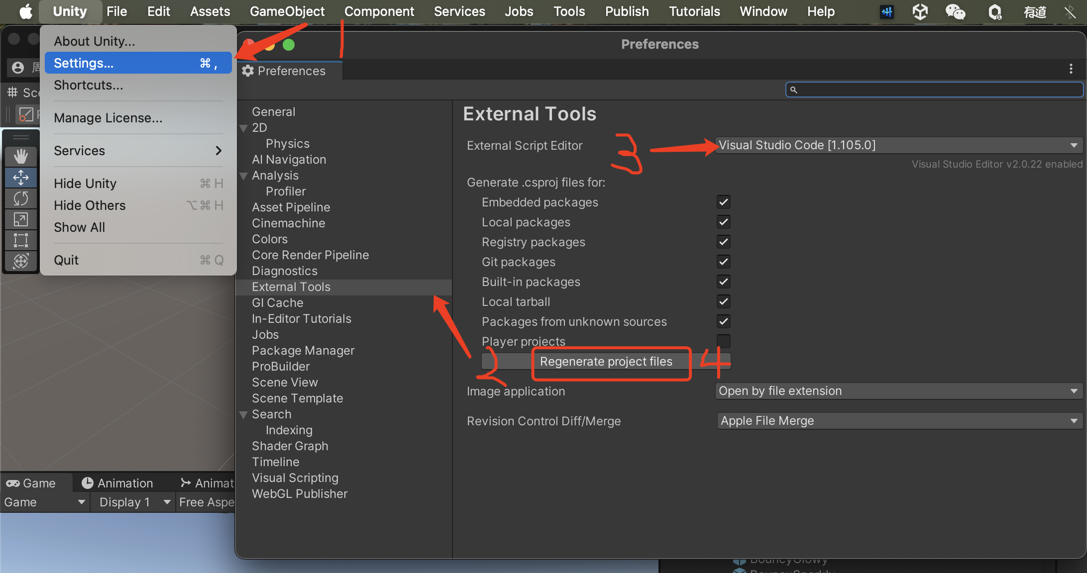 Unity与VSCode开发环境配置指南 (macOS & Windows)_用vscode 编写unity代码 环境处理-CSDN博客