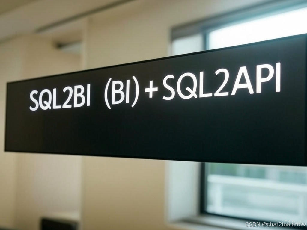 如何利用BI和API挖掘数据仓库潜力：SQL2BI与SQL2API的实践指南？_bi 生成api-CSDN博客