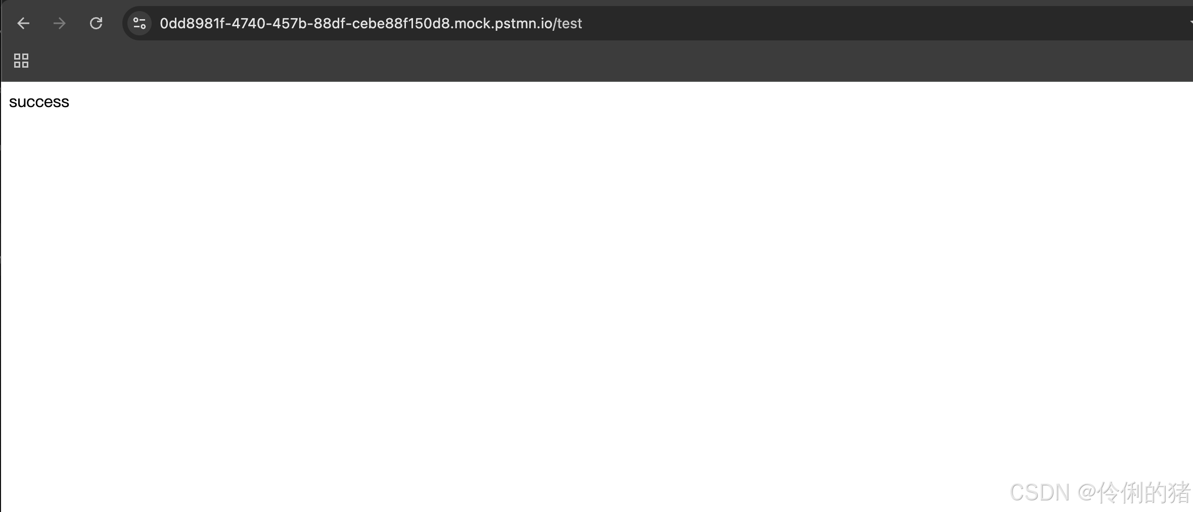 新版Postman之Mock Server简单使用_postman mock server-CSDN博客
