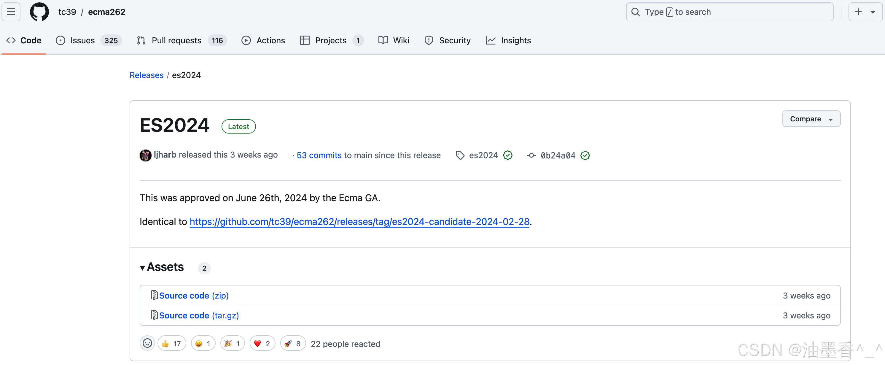 ECMAScript 2024 全新特性全面解析_ecma每年的新特性-CSDN博客