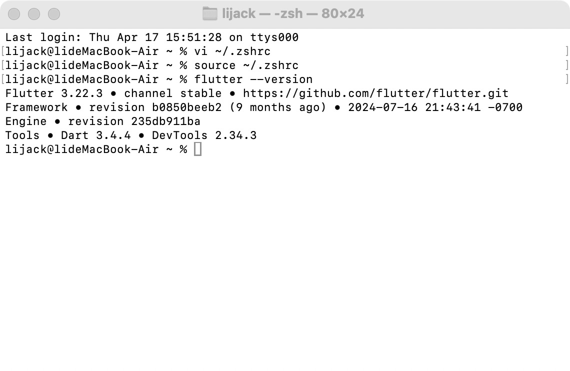 MAC OS配置Flutter运行环境_securerandom requires ruby version >= 3.1.0. the c-CSDN博客