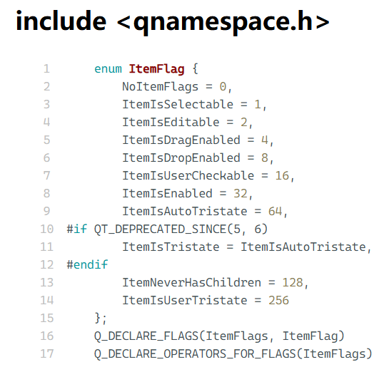 枚举标志集合类型_qt 枚举类型-CSDN博客