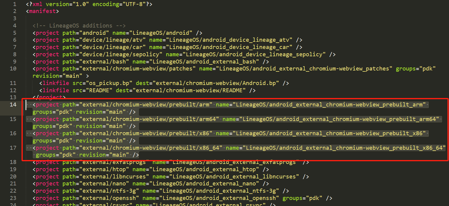 解决拉取LineageOS源码android_external_chromium-webview_prebuit_arm等报错问题_try ...