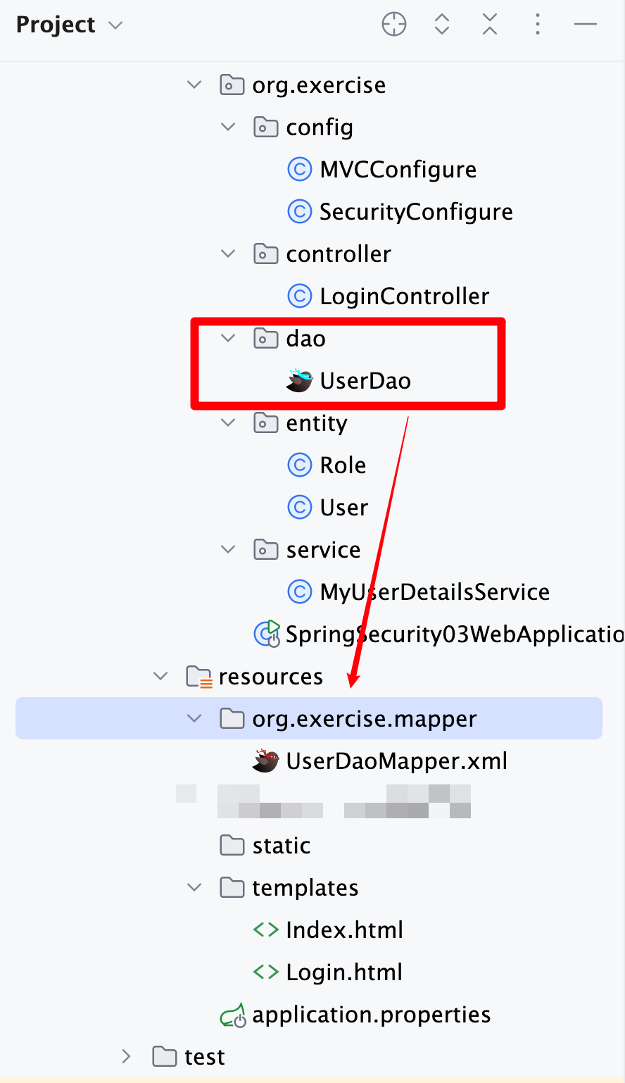 JavaEE中resource创建多级目录的坑 —— Invalid bound statement (not found)，mapper接口绑定resource中的xml文件失败-CSDN博客