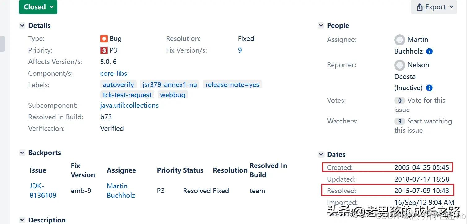 一个 Bug JDK 居然改了十年？-CSDN博客