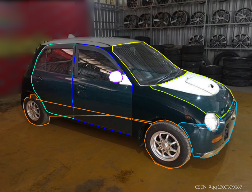 汽车零部件实例分割数据集挡风玻璃、保险杠、车灯、车车轮等车辆核心零部件分割数据集 图像分割数据集第10073期分割汽车模型部件 Csdn博客