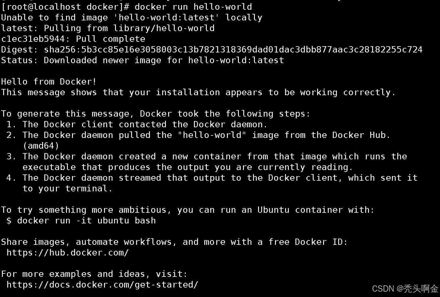 快速入门Docker-CSDN博客