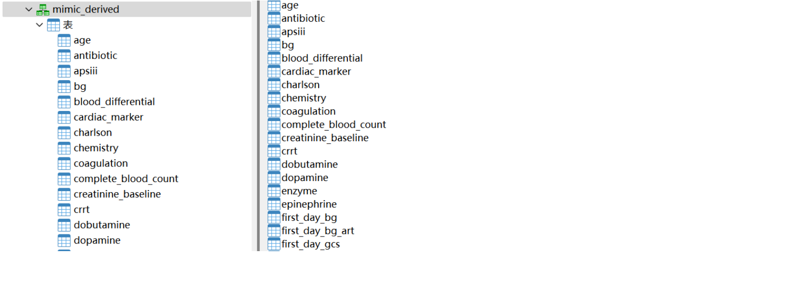 MIMIC数据库在windows系统上的安装部署-CSDN博客