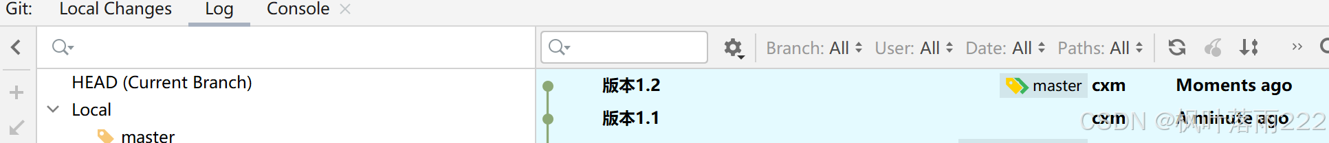 Revert Commit、 Undo Commit用法-CSDN博客