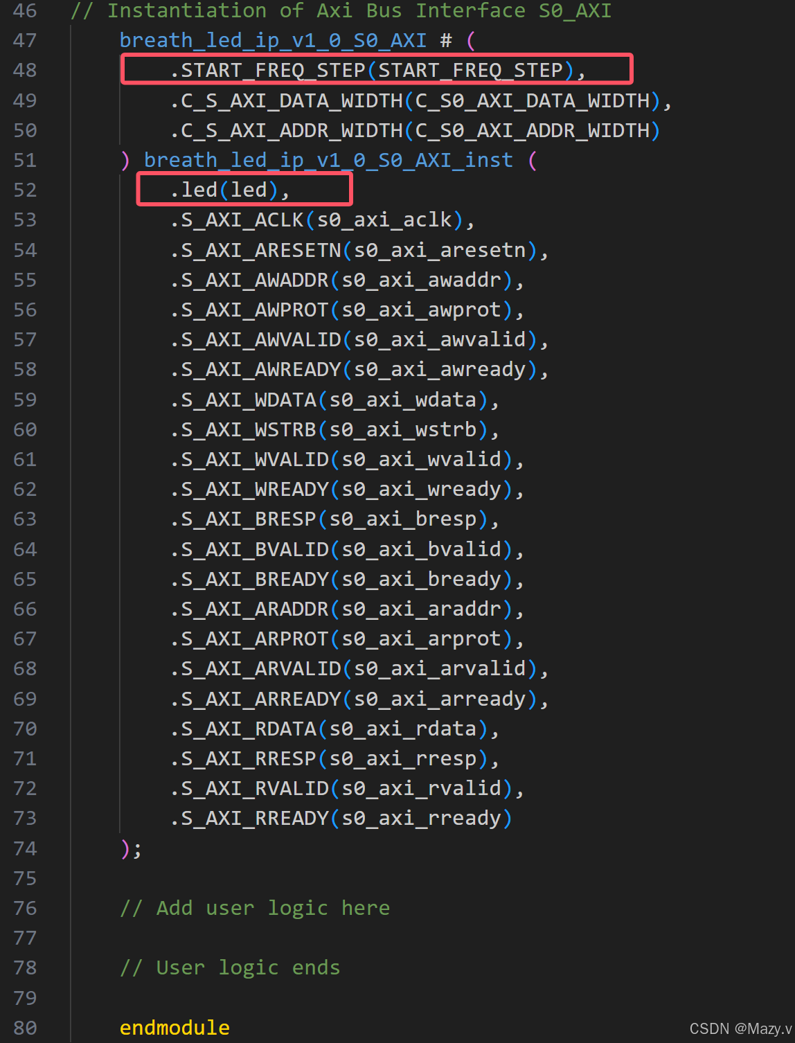 Vivado自定义IP核的封装和接口定义（二）—— 带AXI4-Lite接口的IP核_vivado封装axi接口ip-CSDN博客