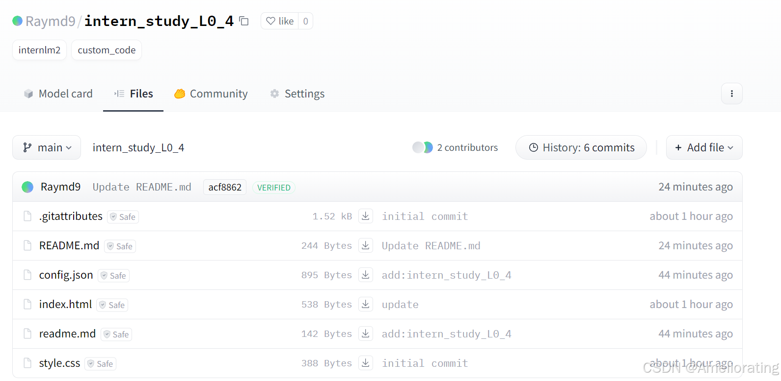 书生大模型实战营L0G4000-玩转HF/魔搭/魔乐社区-CSDN博客