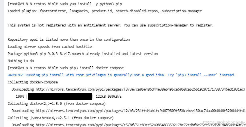 【异常】bash: docker-compose: command not found (使用 Python 的 `pip` 安装docker-compose)_004 - 研效与DevOps ...