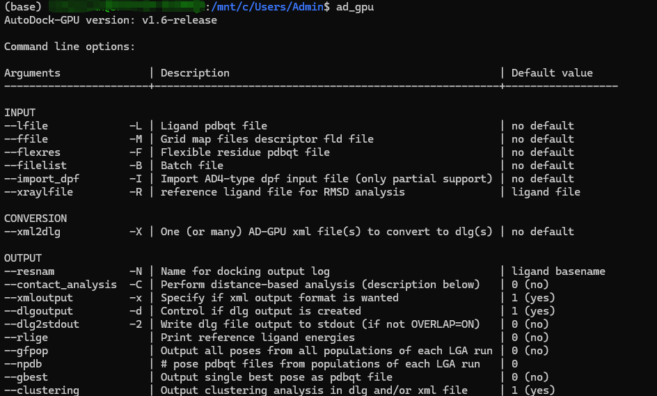 提升分子对接速度Linux系统Autodock-GPU安装（入门级安装教程附带安装包）_autodock vina gpu-CSDN博客