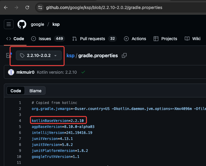 ksp与kotlin版本对照_ksp 插件版本通常与 kotlin 版本对应-CSDN博客