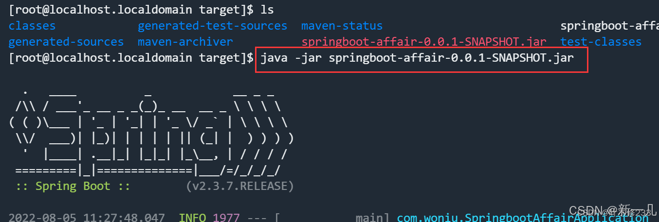 在Linux系统上打包和部署springboot_linux上的git更新springboot-CSDN博客