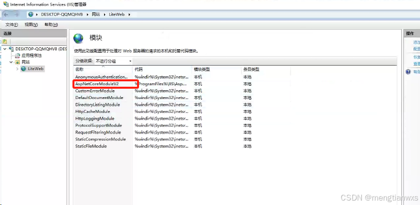 用net Core简易搭建webapi托管到iisnet Core Webapi部署到iis Csdn博客