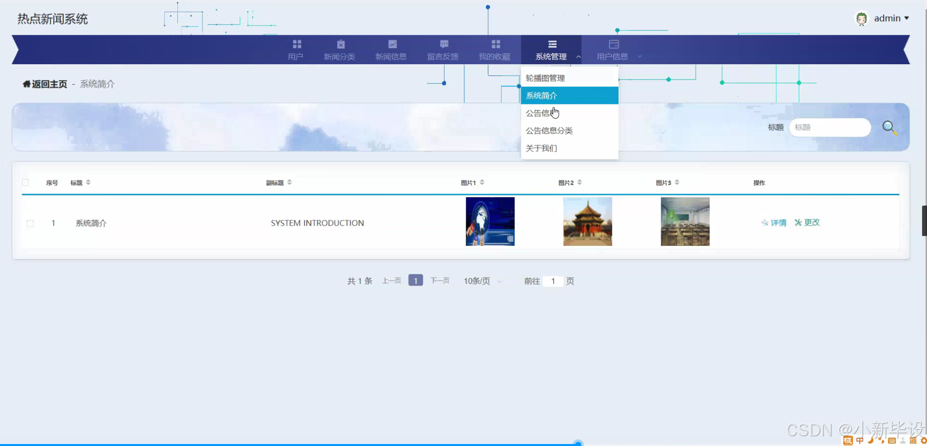 Springboot毕设热点新闻系统程序论文部署热点新闻系统可以springboot和python结合吗 Csdn博客