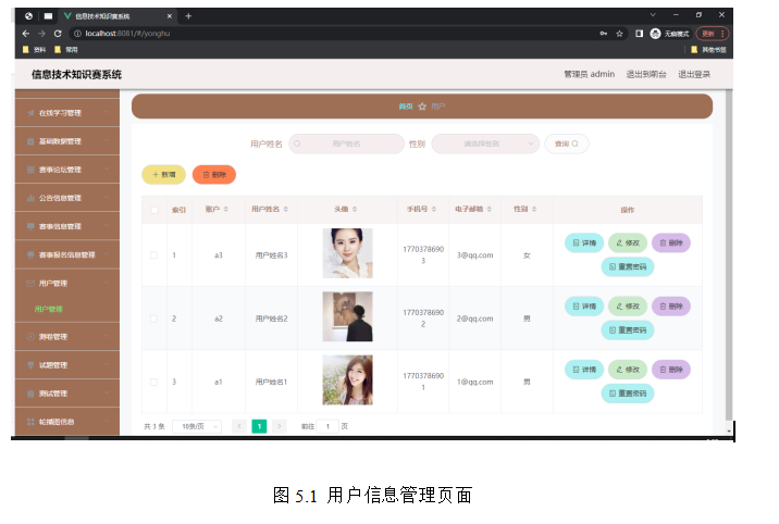 基于java中的springboot框架实现信息技术知识赛系统项目演示【内附项目源码论文说明】 Csdn博客