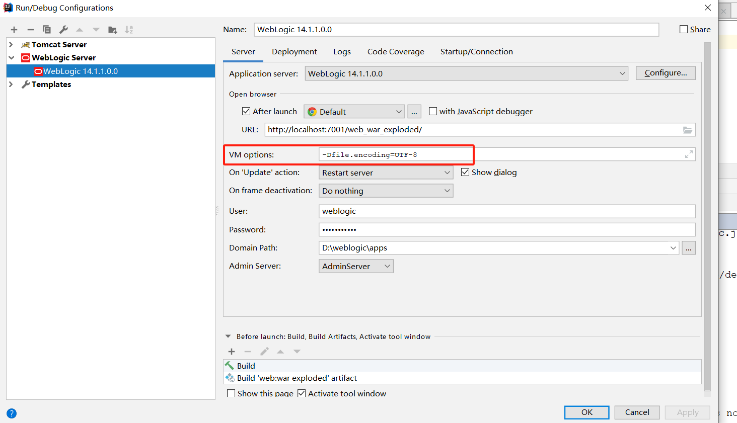 idea用weblogic配置web项目_idea配置weblogic-CSDN博客
