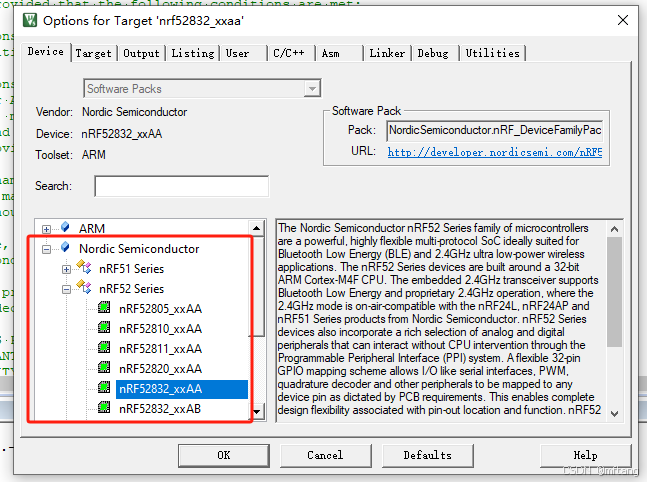 基于nRF5 SDK搭建Nordic MCU开发环境（Keil MDK）_nrf sdk5 keil配置-CSDN博客