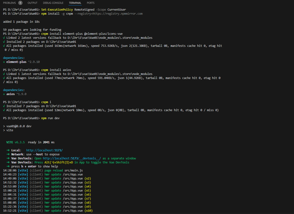 快速上手Vue3：集成ElementPlus与Axios-CSDN博客