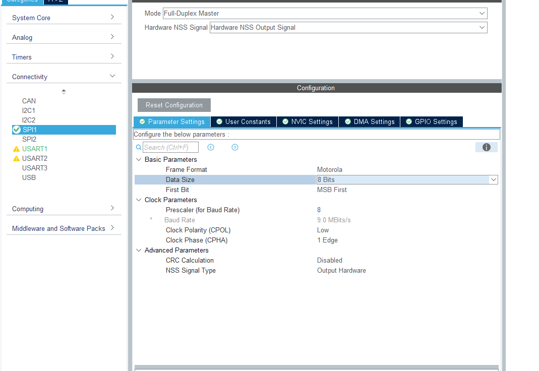 基于CubeMX使用HAL库实现SPI通信_dac8560hal库spi-CSDN博客