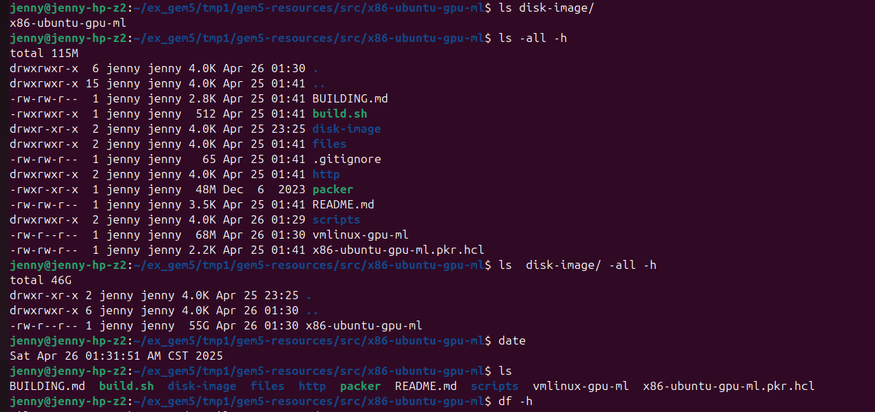 build gem5 gpu full system disk and linux kernel_qemu ==> qemu.initialize: waiting for ssh to ...