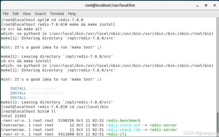 Redis 的安装（卸载）与基本使用（Linux）_卸载redis-CSDN博客
