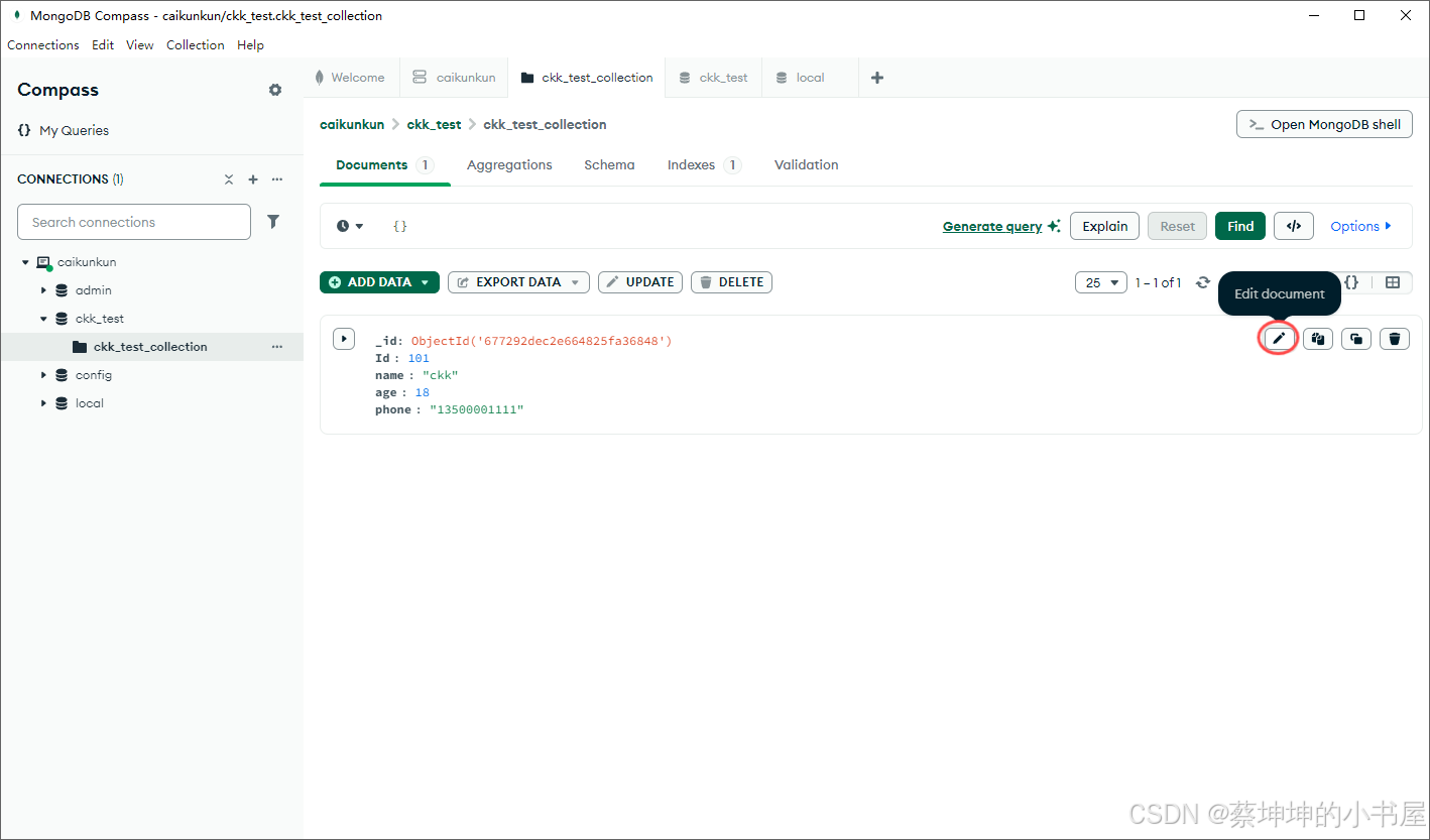 MongoDB & MongoDB Compass(可视化管理工具)的下载与安装（简洁版），附带建表和四个基本的增删改查语句_mongodb compass download (gui)-CSDN博客