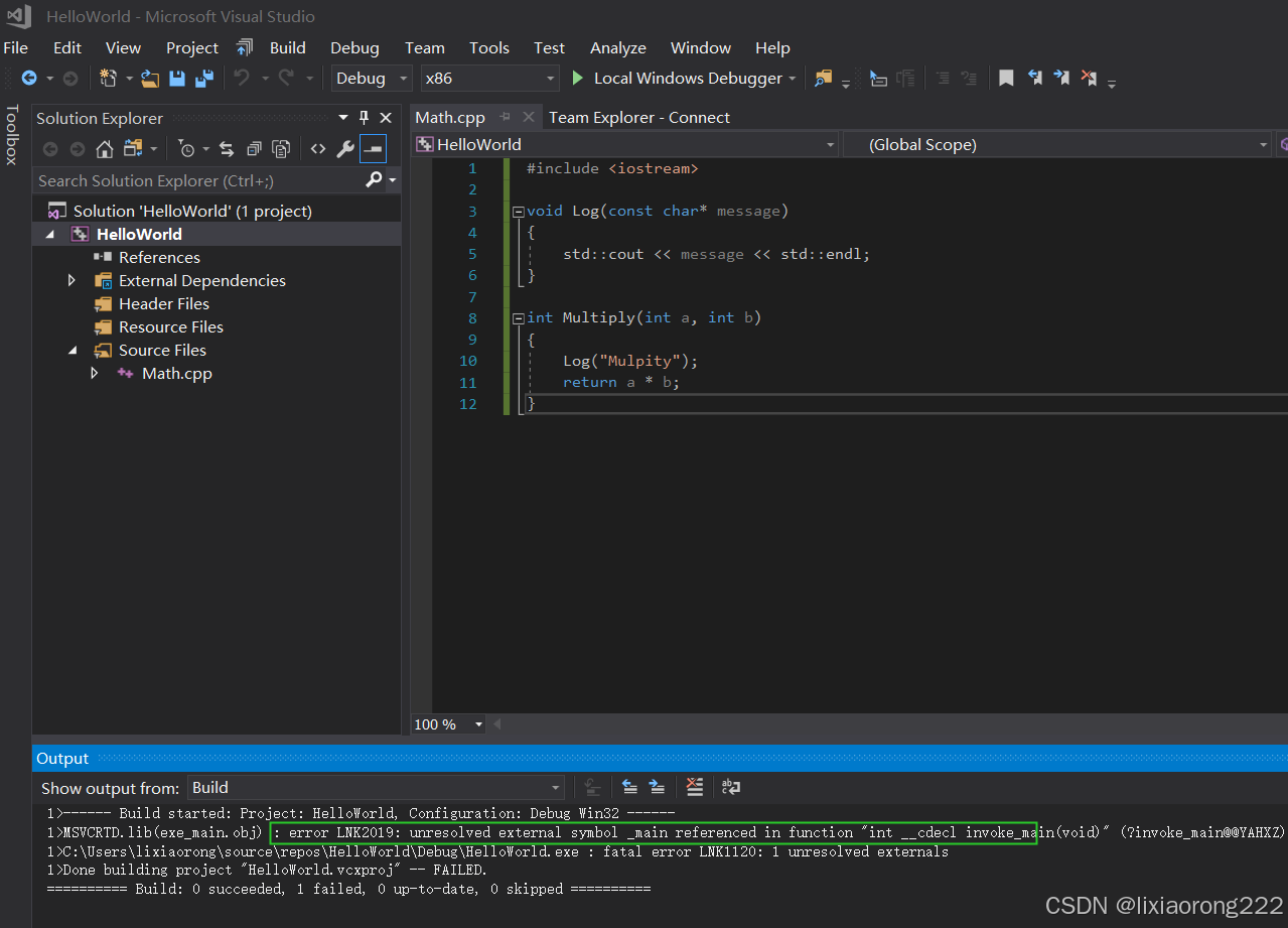 c++基础学习1-32_microsoft visual c++ 2017-CSDN博客