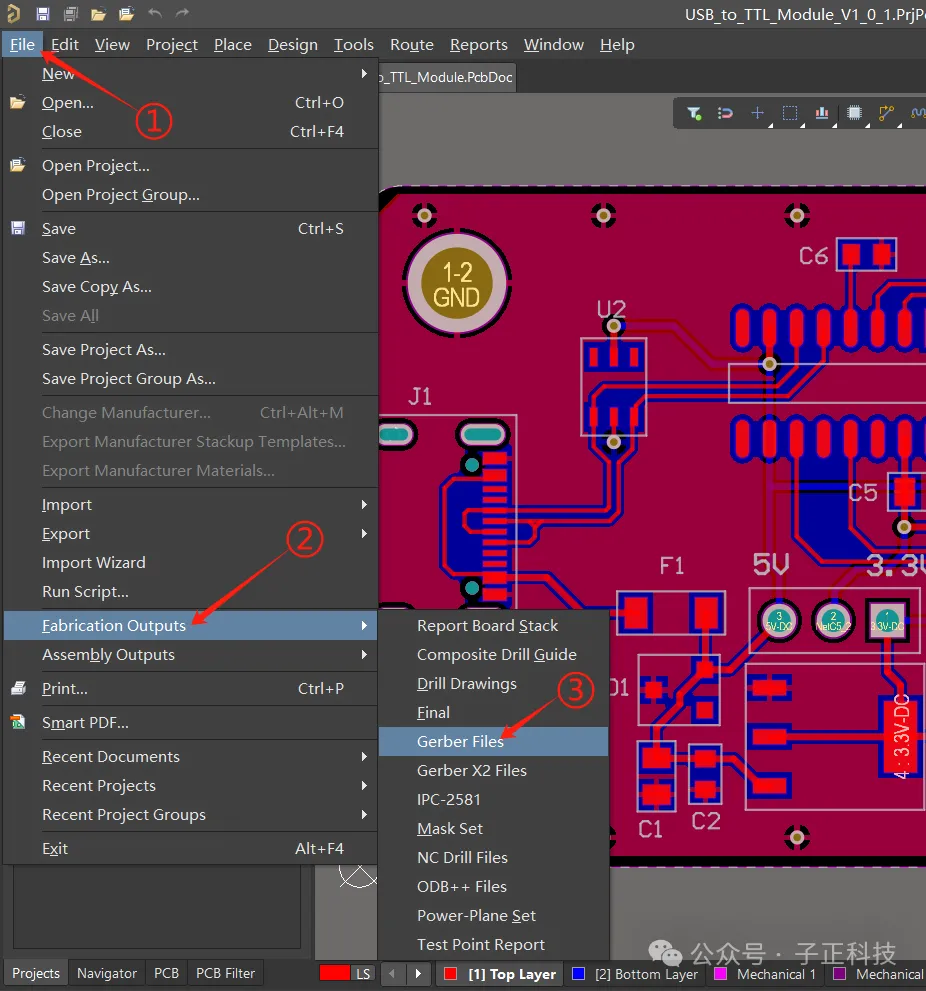 Altium Designer 22使用笔记(11)---DRC检查与Gerber文件生成_ad22导出gerber文件-CSDN博客