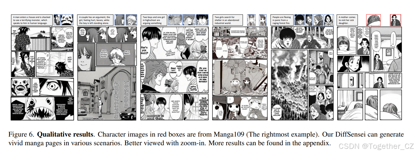 DiffSensei: Bridging Multi-Modal LLMs and Diffusion Modelsfor Customized Manga Generation定制化漫画生成 ...