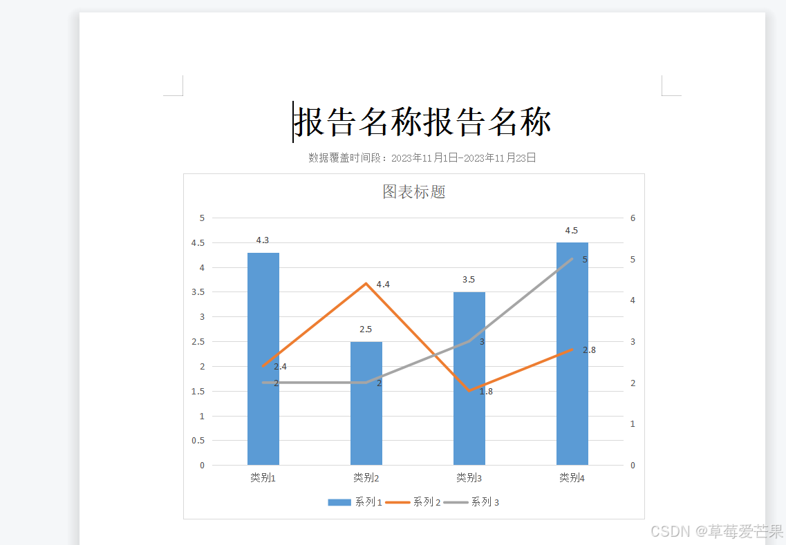Java Poi实现根据word模板导出 图表详细java导出word带图表 Csdn博客
